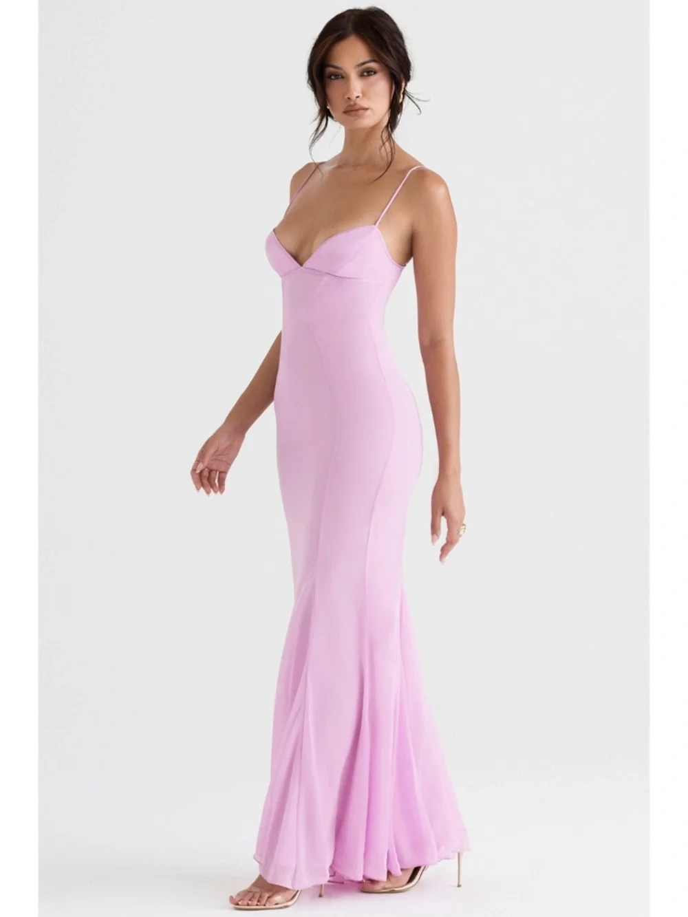 House of CB | Dresses | New House Of Cb Loren Pink Maxi Dress Large ...